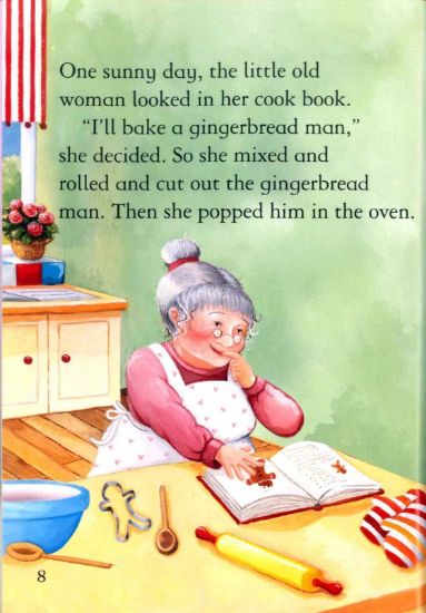 Learning is Fun. FIRST READERS-THE GINGERBREAD MAN