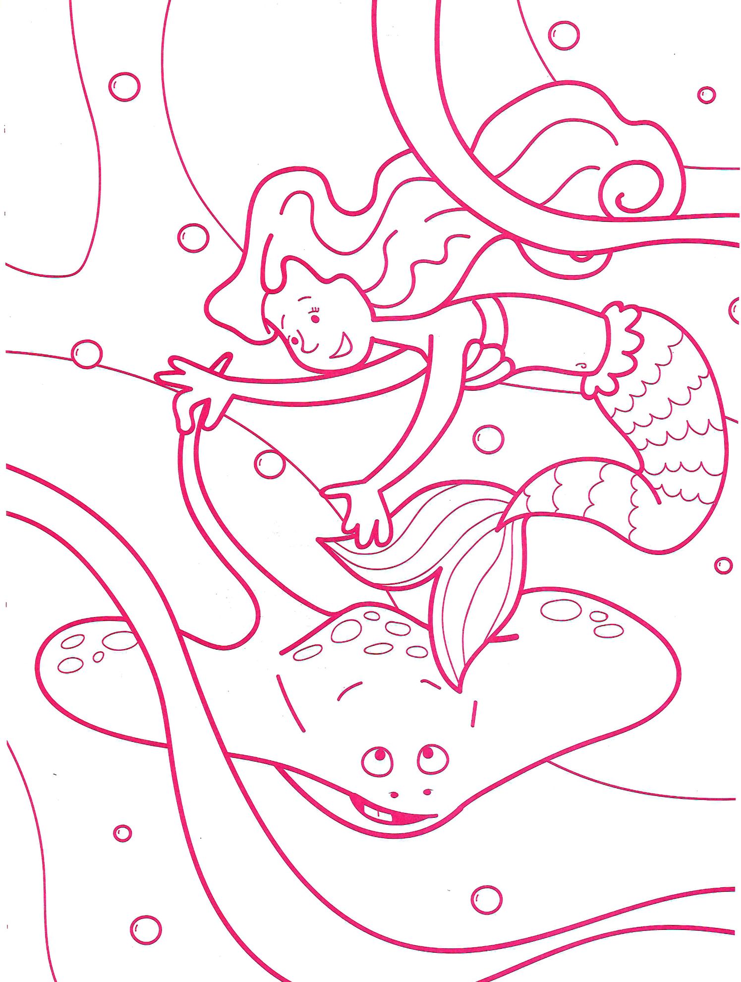 Learning is Fun. SMART KIDS COLORING BOOK-MAGICAL MERMAIDS