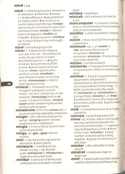 Learning is Fun. COLLINS ENGLISH DICTIONARY